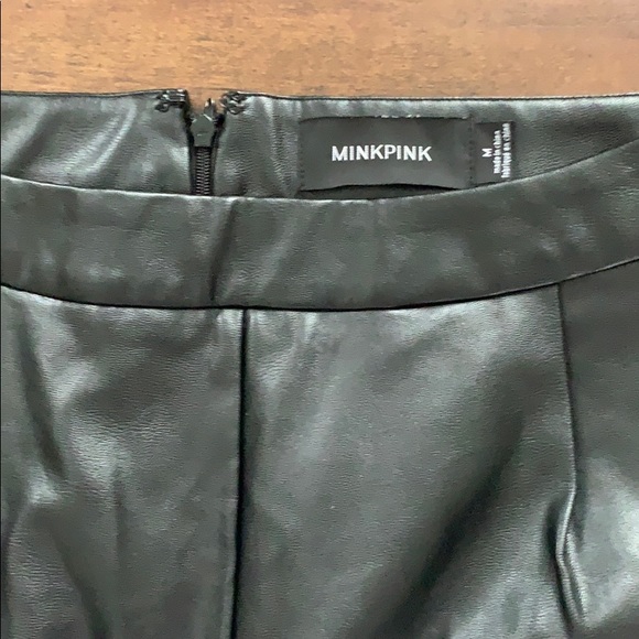 MINKPINK | Pants & Jumpsuits | Mink Pink Faux Leather Pants | Poshmark